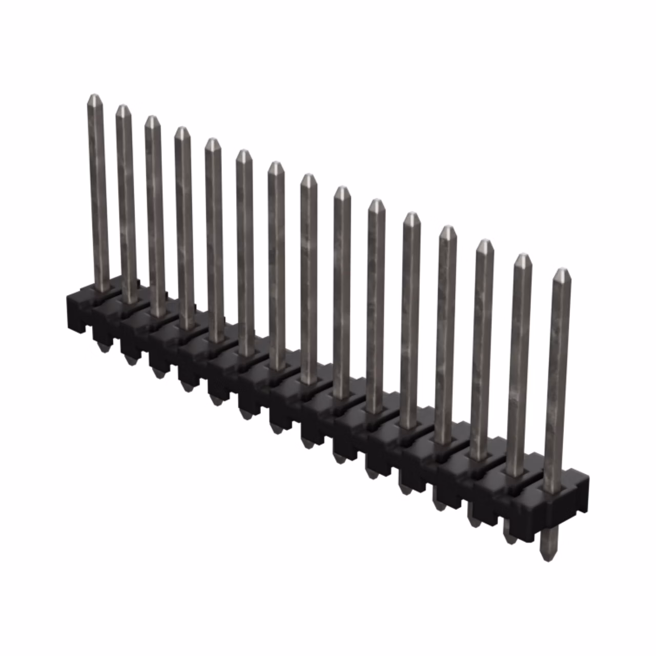 KK 396 Breakaway Header, Vertical, 15 Circuits, Matte Tin (Sn) Plating, Pin Length 26.21mm for sale
