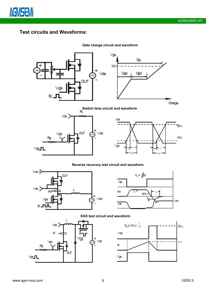 AGM628MD-M1 datasheet page 6