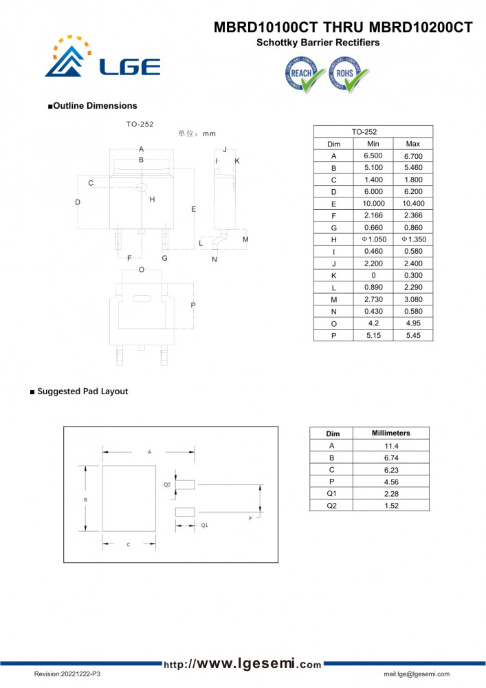 MBRD10200CT datasheet page 3