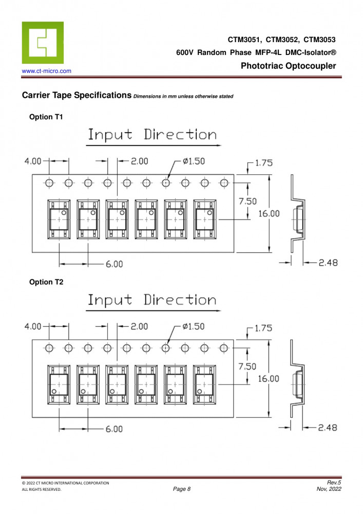 CTM3051 datasheet page 8