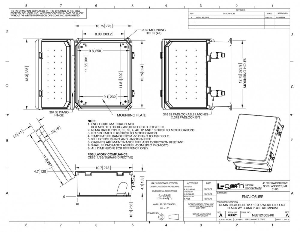 NBB121005-KIT technical document page