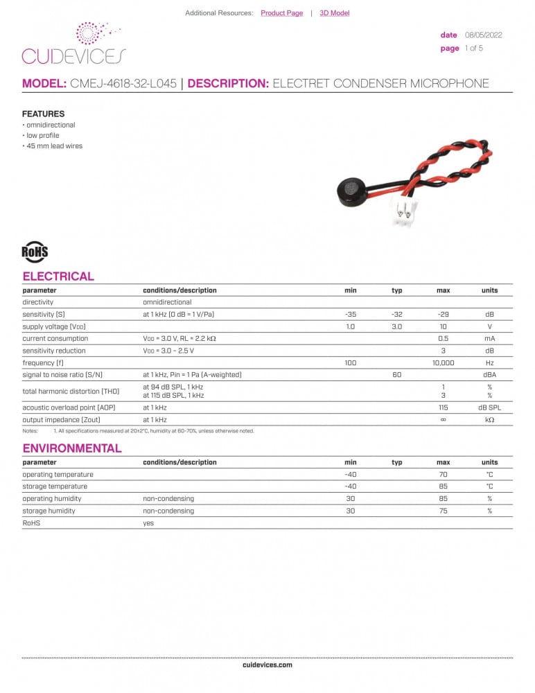 CMEJ-4618-32-L045 datasheet page 1