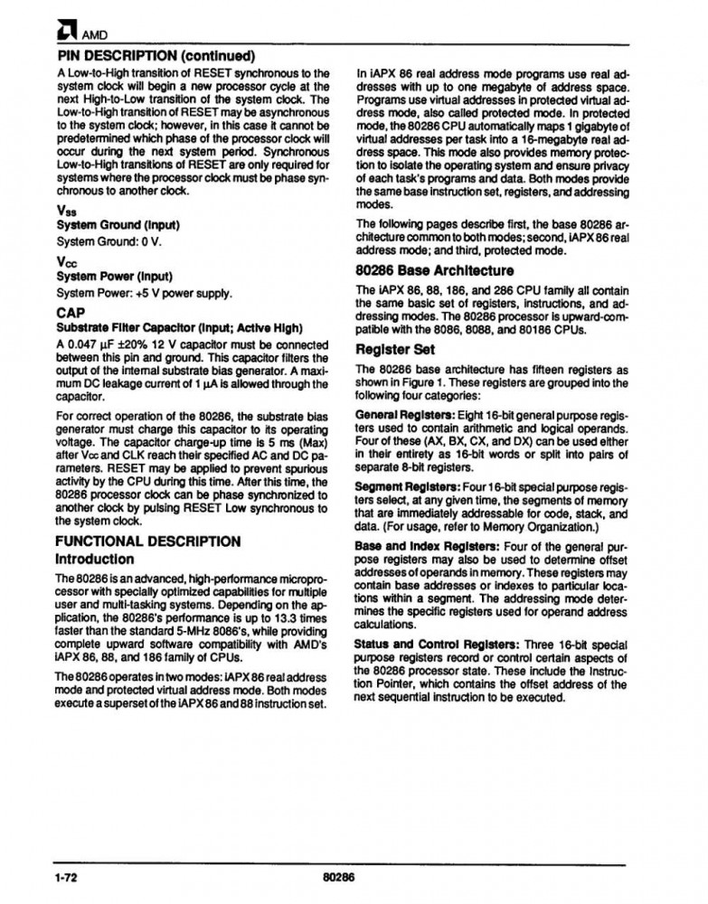 AMD 80286 datasheet page 7
