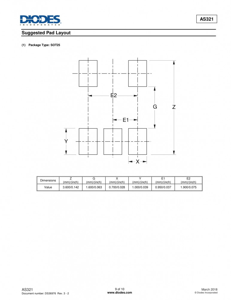 AS321KTR-G1 datasheet page 9