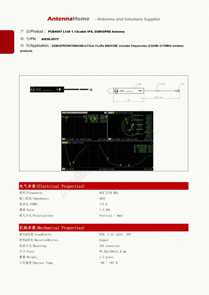 AH3G.201T technical document page 1