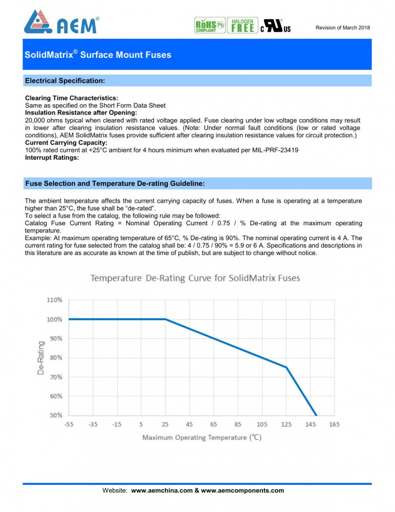 AEM SolidMatrix SB Series document page 5