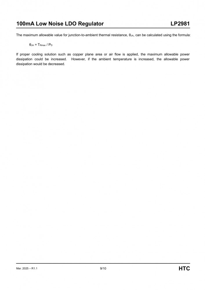 LP2981 datasheet page 9
