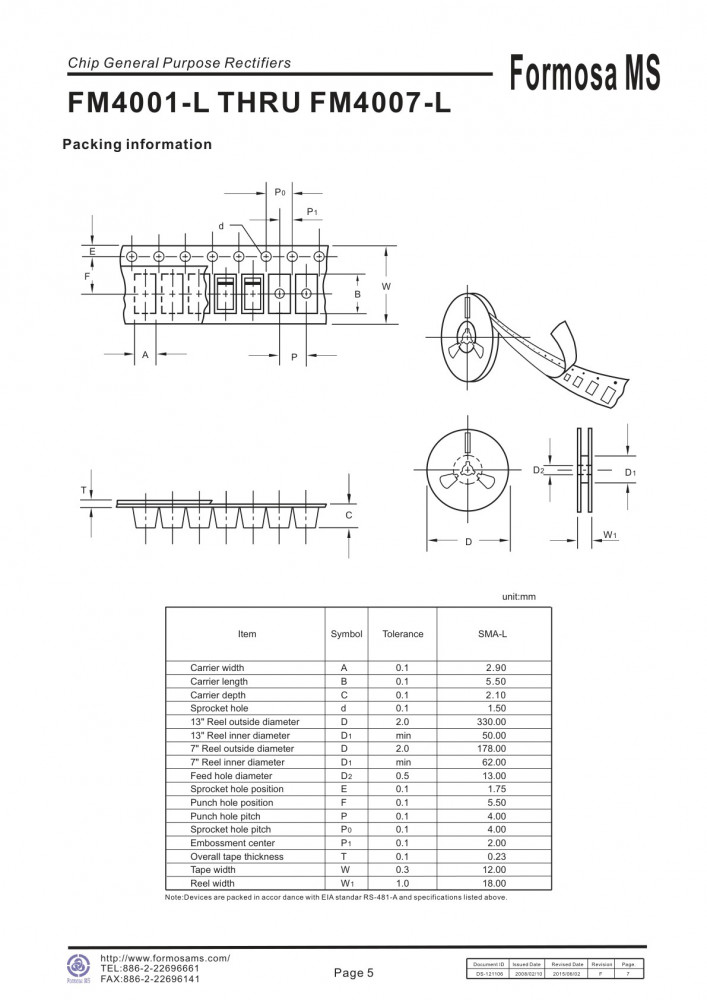 FM4007-L datasheet page 5