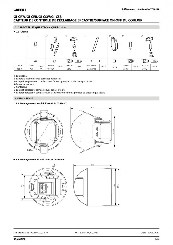 Legrand 048469 datasheet page 2