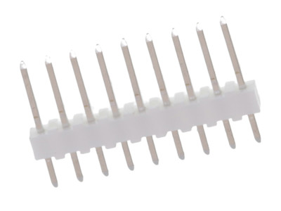 Mini-Fit Max Right-Angle Header, Single Row, Through Hole, 3 Circuits, Matte Tin (Sn) Plating, Black, Glow-Wire Capable, Tray
