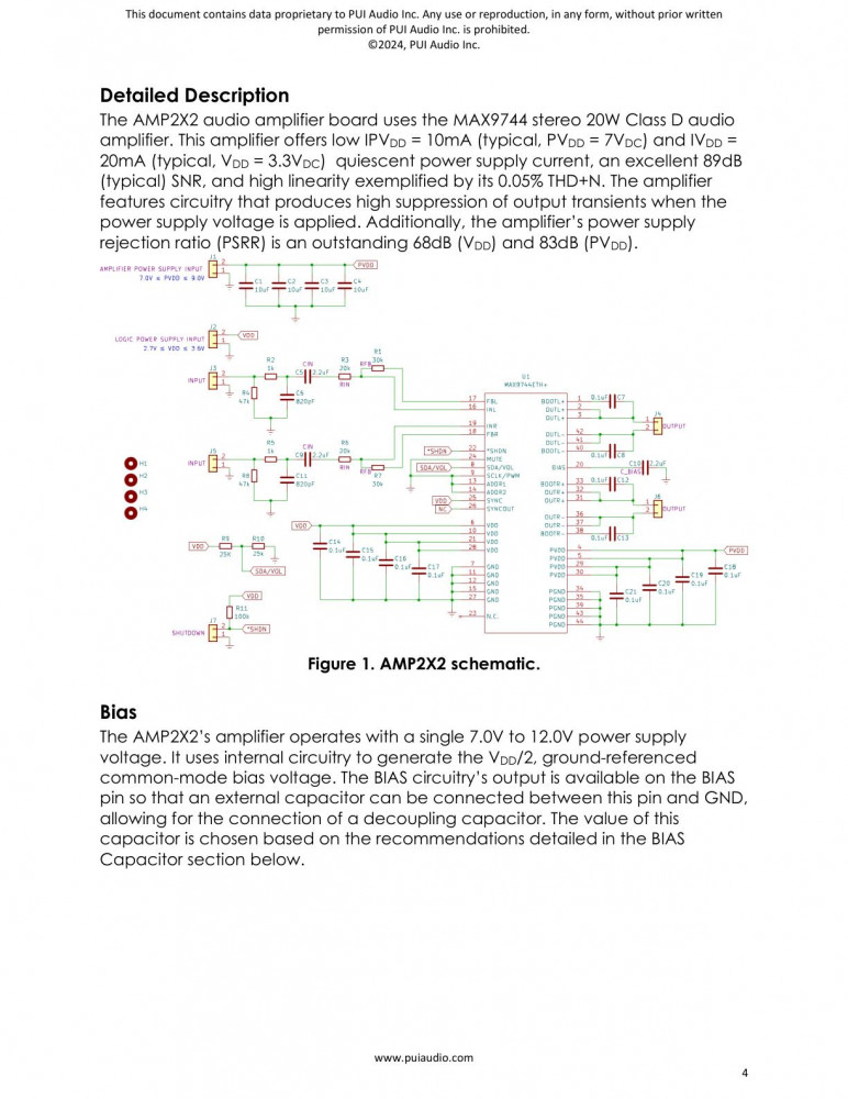AMP2X2 datasheet page 4