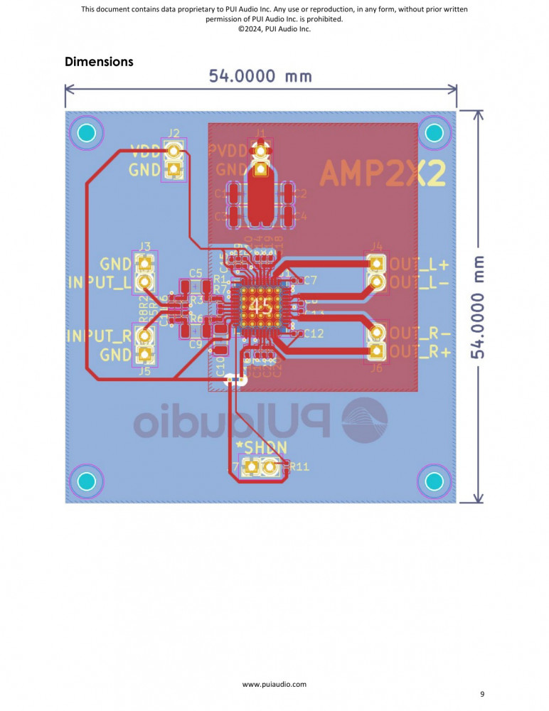 AMP2X2 datasheet page 9
