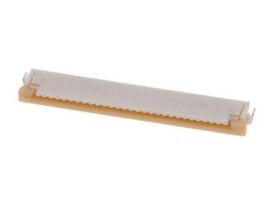 Easy-On FFC/FPC Connector, 1.00mm Pitch, Slider Series, Right-Angle, Top  Contact, 2.70mm Height, 28 Circuits, Tin-Bismuth Plating