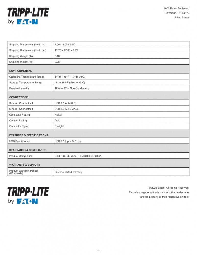 U324-006-BK technical document page 2