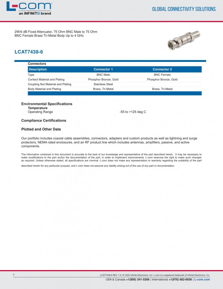 LCAT7438-6 technical document page 2