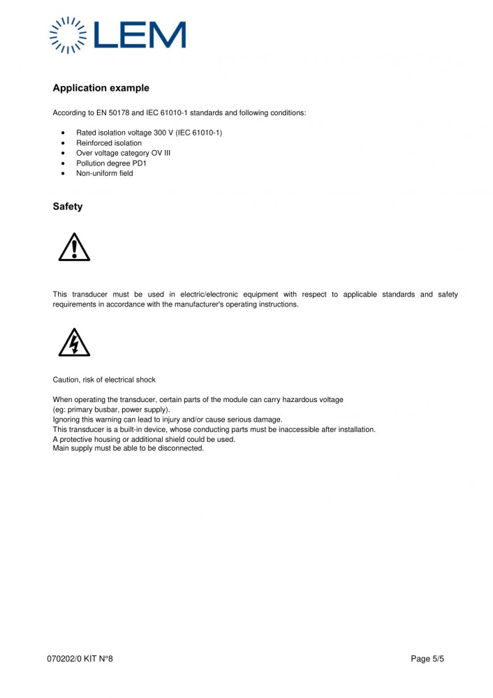 FHS 40-P KIT 8-1P document page 5