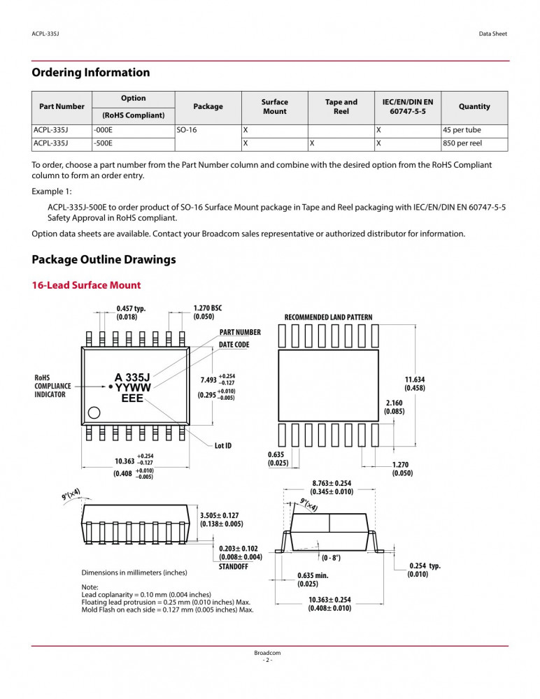 ACPL-335J datasheet page 2