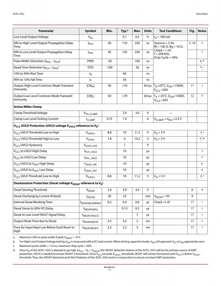 ACPL-335J datasheet page 7