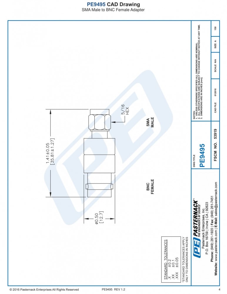 PE9495 technical document page 4