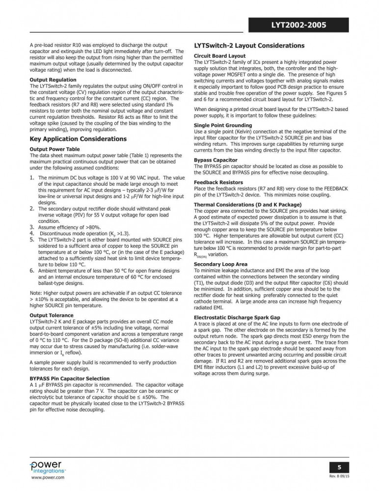 LYT2004D datasheet page 5
