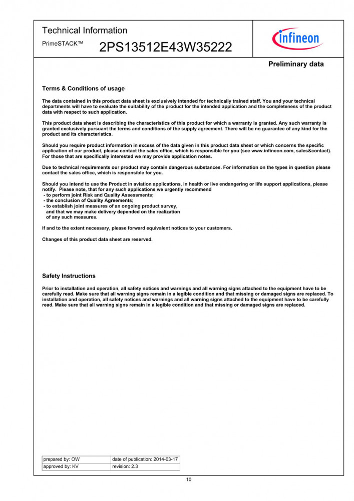 2PS13512E43W35222 datasheet page 10