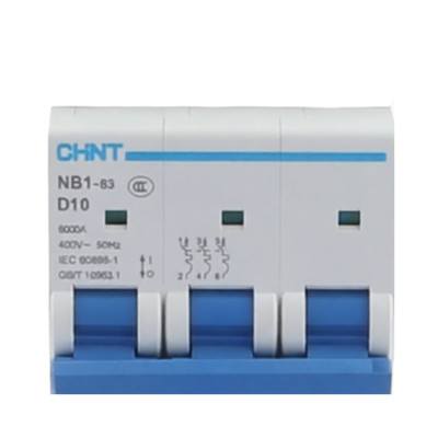 CHINT NB1-63 3P D20 6kA(R) Miniature Circuit Breaker