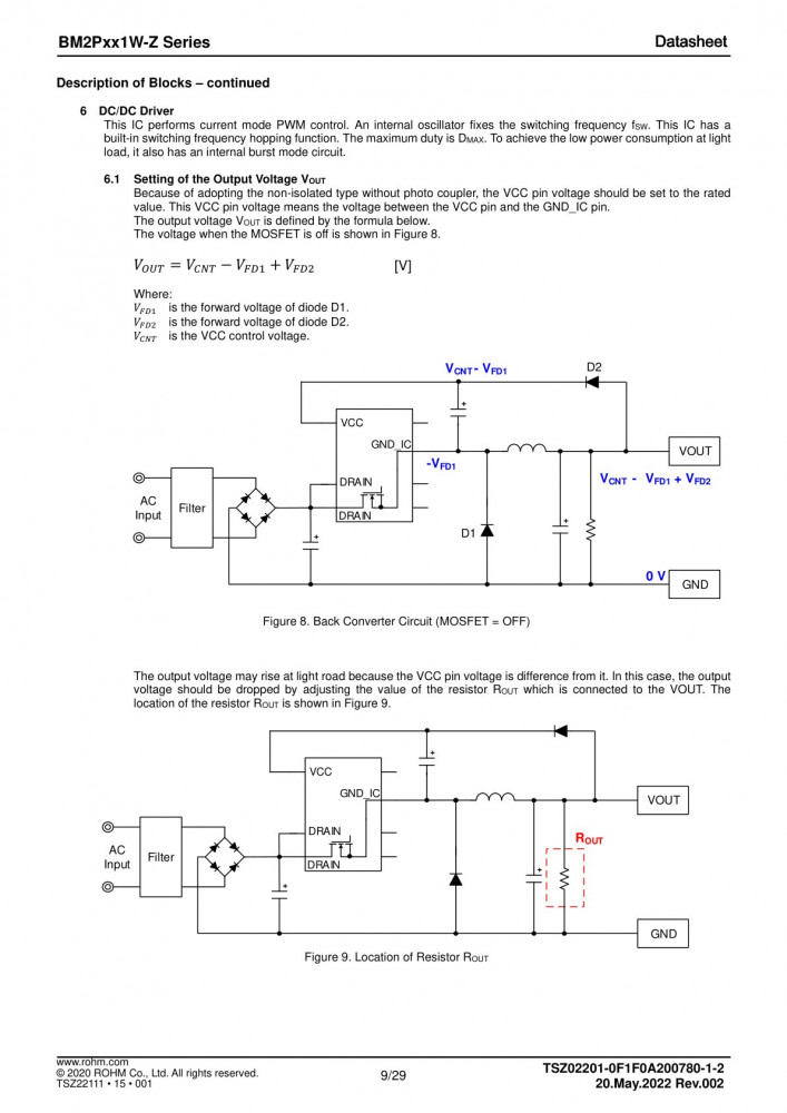 BM2P241W-Z technical document page 9