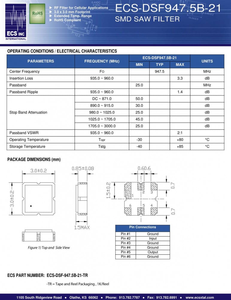 ECS-DSF947.5B-21-TR datasheet page