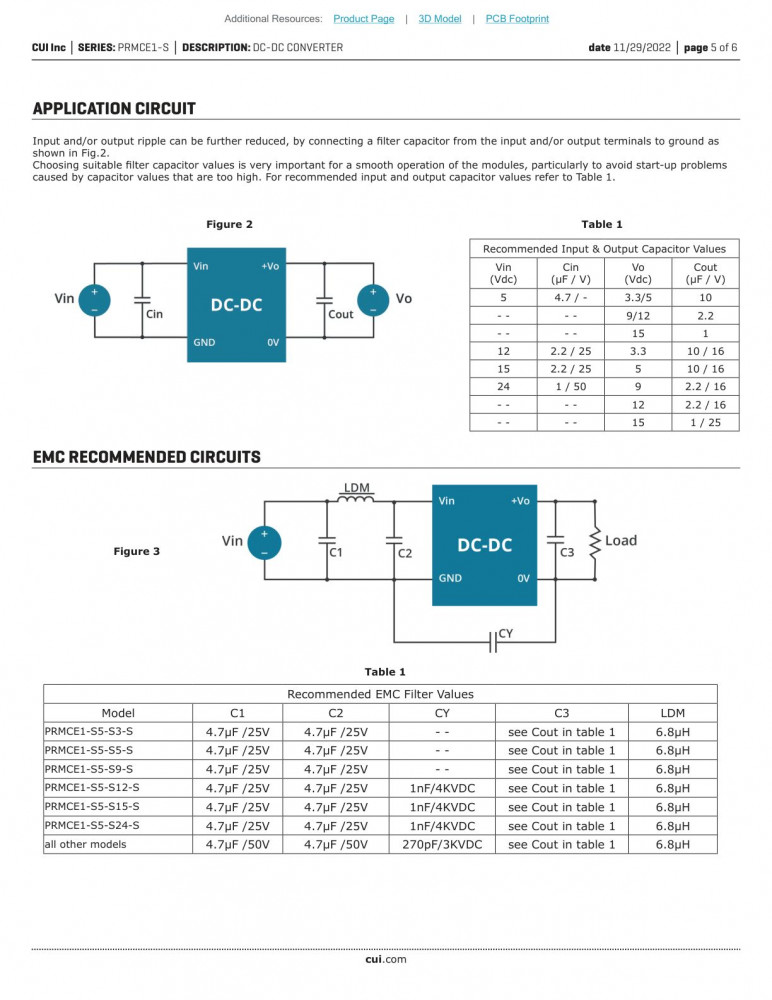 PRMCE1-S series datasheet page 5