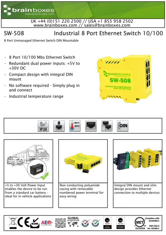 SW-508 technical document page 1