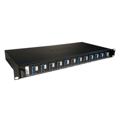 Fibre optic cassette - preterminated MTP to 12 LC - singlemode OS2 - polarity A/C