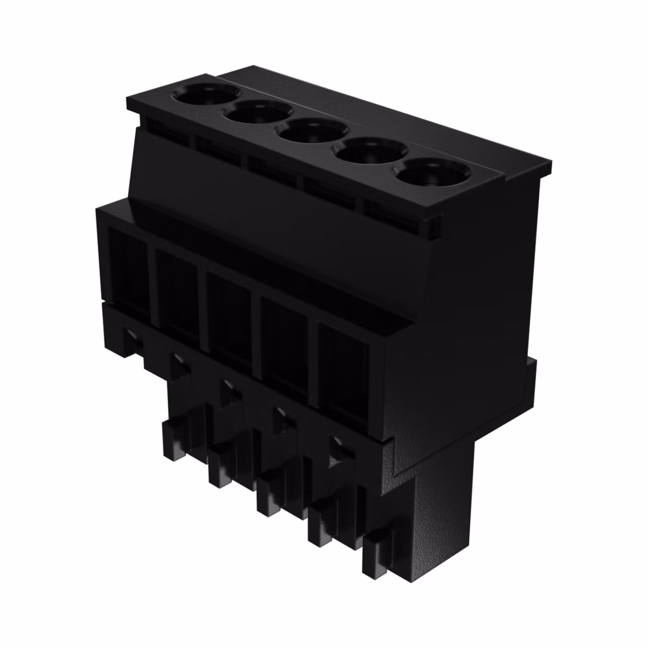3.50mm Pitch Eurostyle Vertical Plug, Front Wire Entry, 5 Circuits for sale
