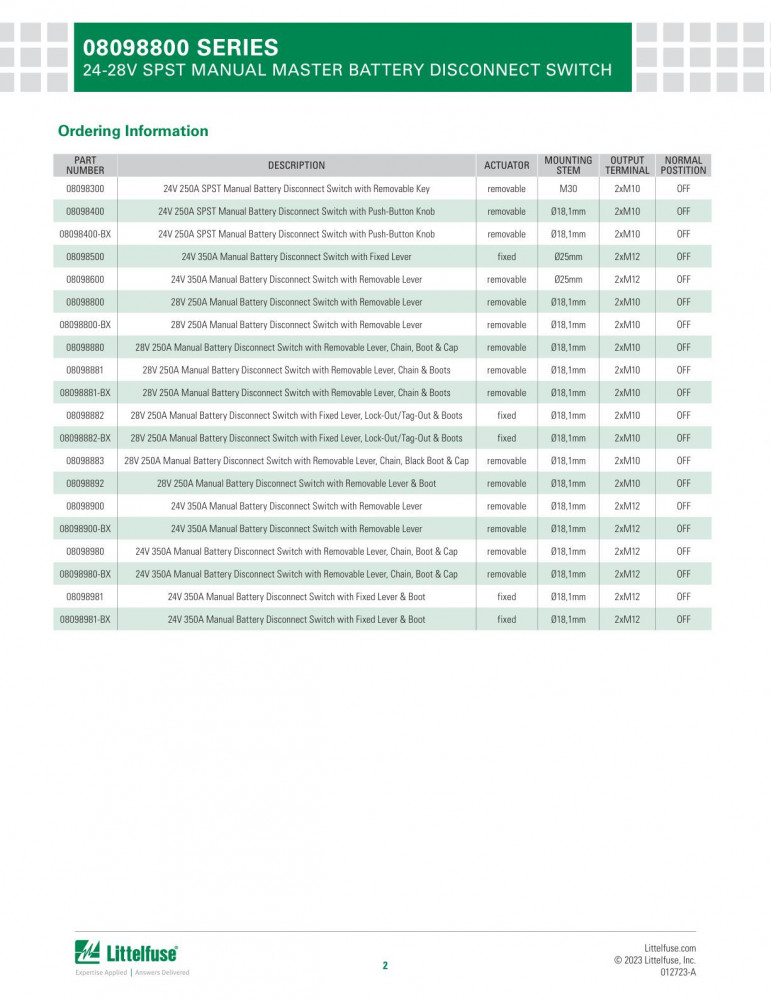 08098900 technical document page 2