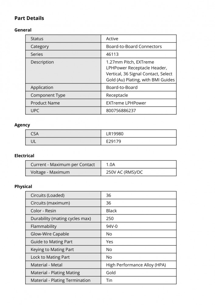 Technical document image 2 for product 461130363