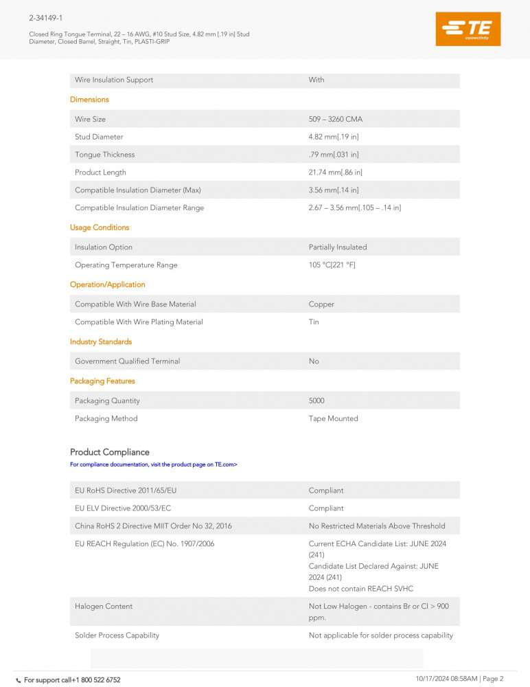 2-34149-1 technical document page 2
