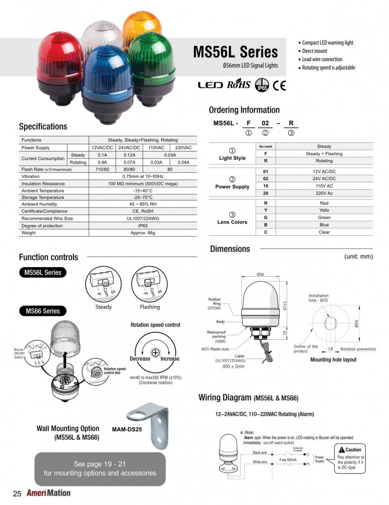 MS56L Series technical documentation preview