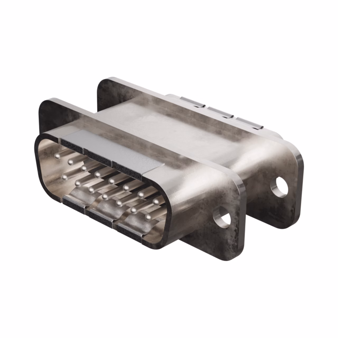 Standard-Density EMI Filtered D-Sub Adapter, Male-to-Female, Straight, 4000pF Pi, 15 Circuits for sale
