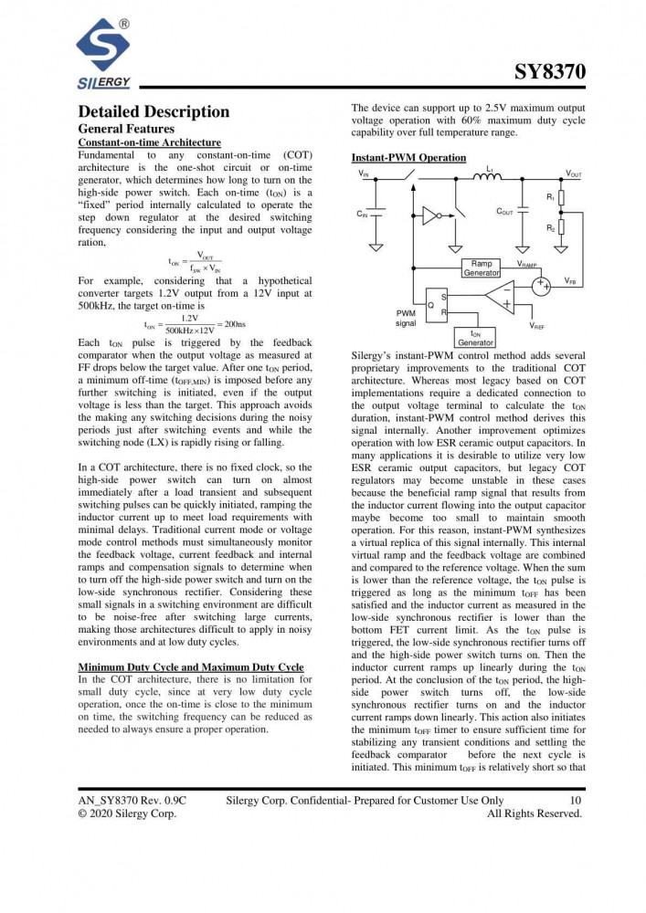 SY8370TMC datasheet page 10