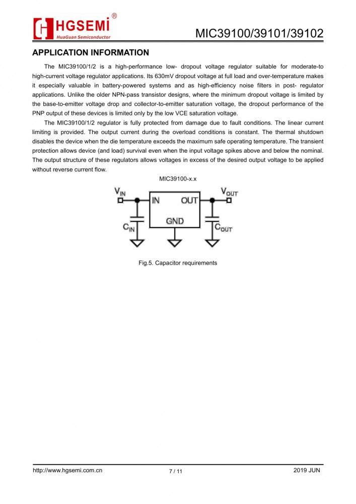 MIC39100 datasheet page 7