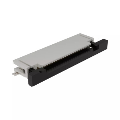 Easy-On FFC/FPC Connector, 0.50mm Pitch, Slider Series, Right-Angle, Top  Contact, 2.00mm Height, 23 Circuits, Gold Plating for sale