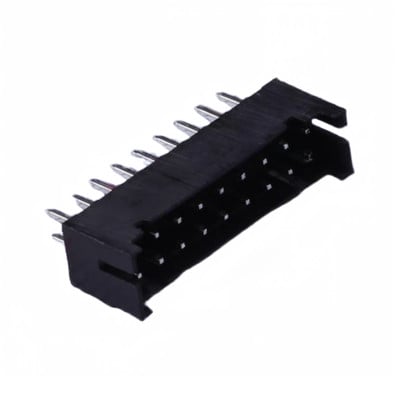 Hongxing HX20016-12A Black Male Pin Header