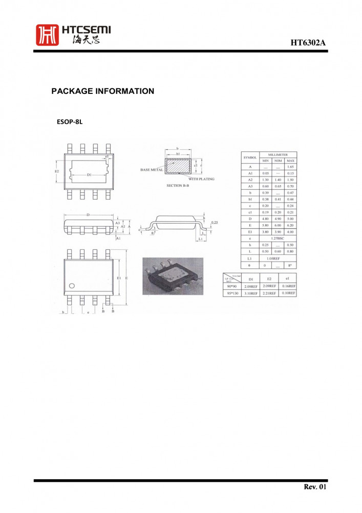 HT6302A datasheet page 9