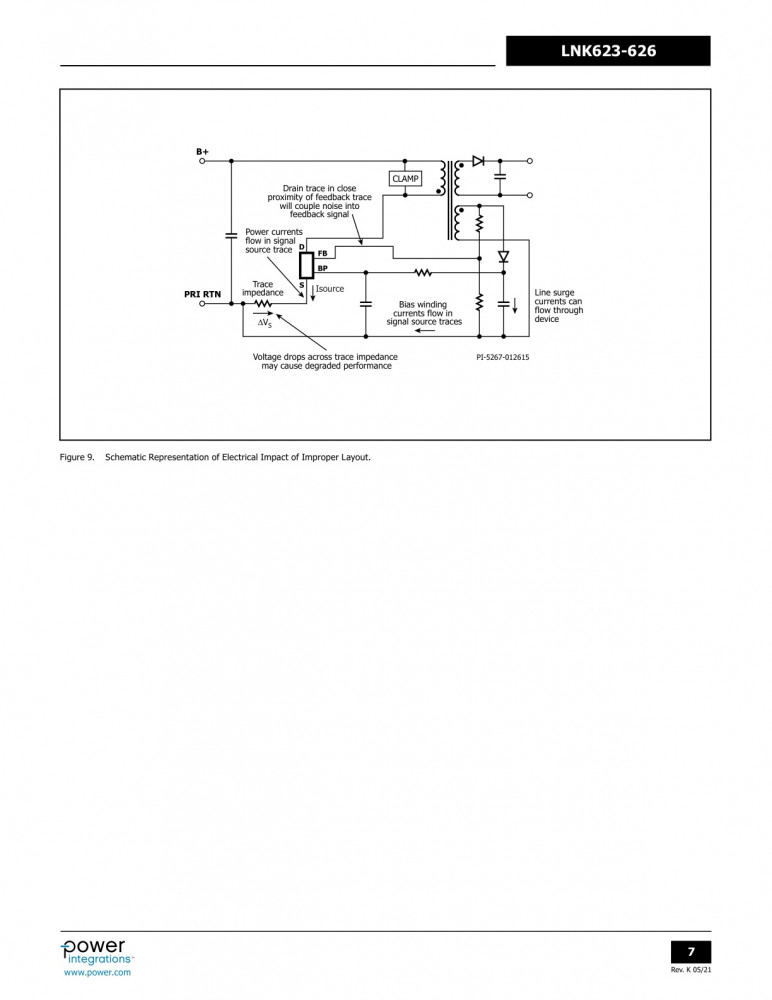 LNK623DG datasheet page 7