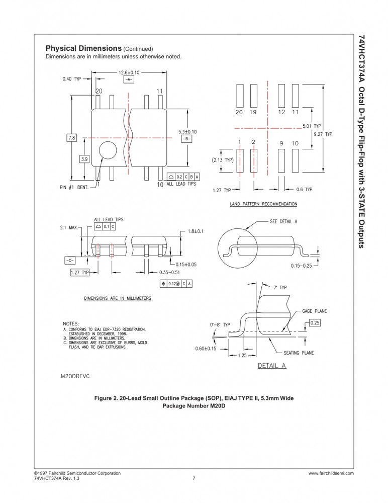 74VHCT374A datasheet page 8