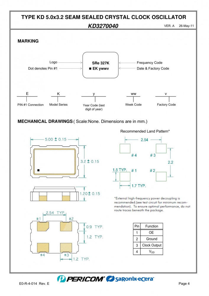 KD3270040 specification page 6