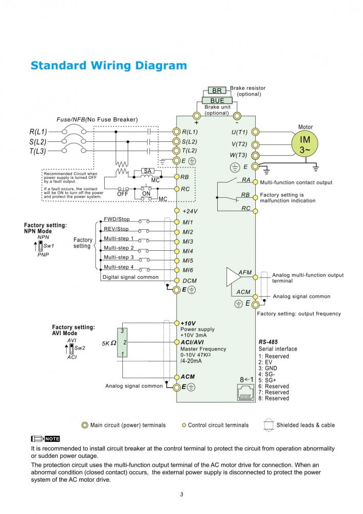 DELTA VFD-EL datasheet page 4