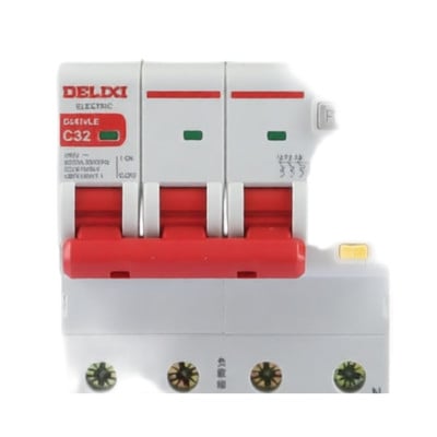 Delixi Electric DZ47VLE4C63 Miniature Residual Current Circuit Breaker