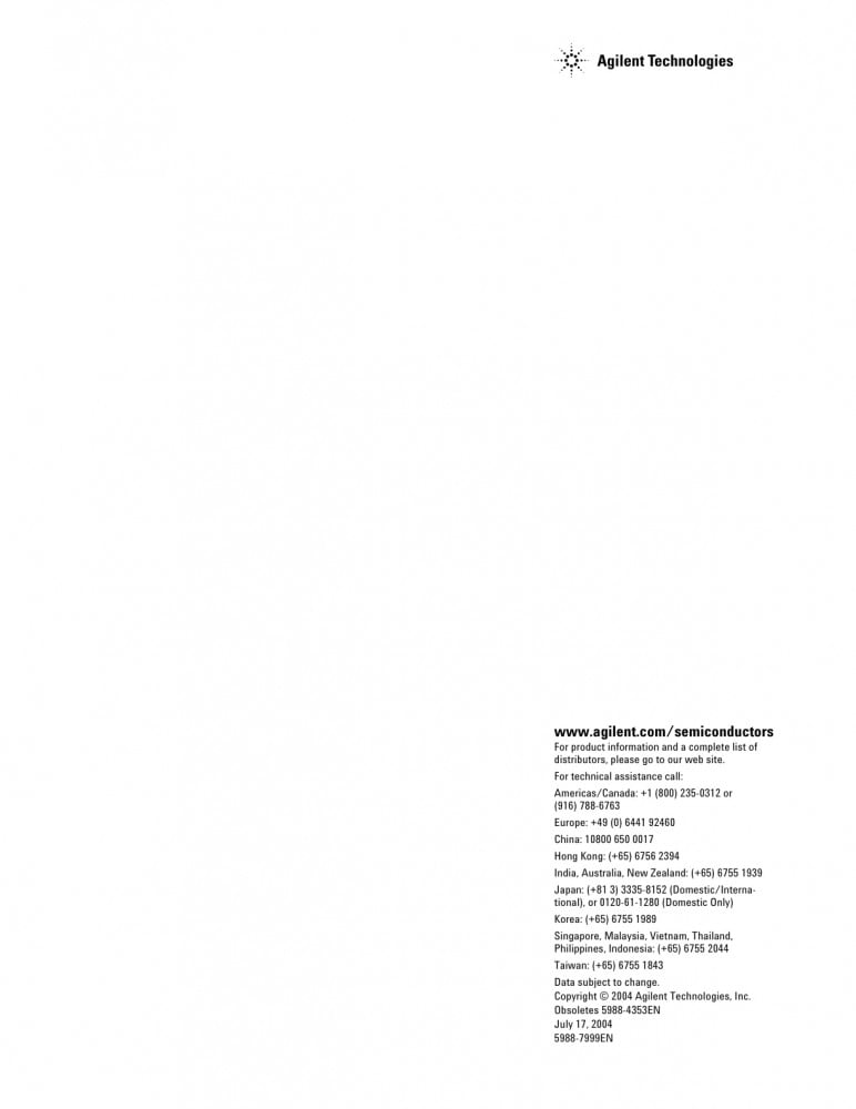 HDSP-816E datasheet page 8