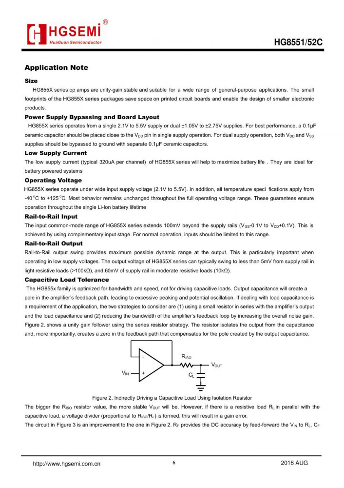 HG8551 datasheet page 6