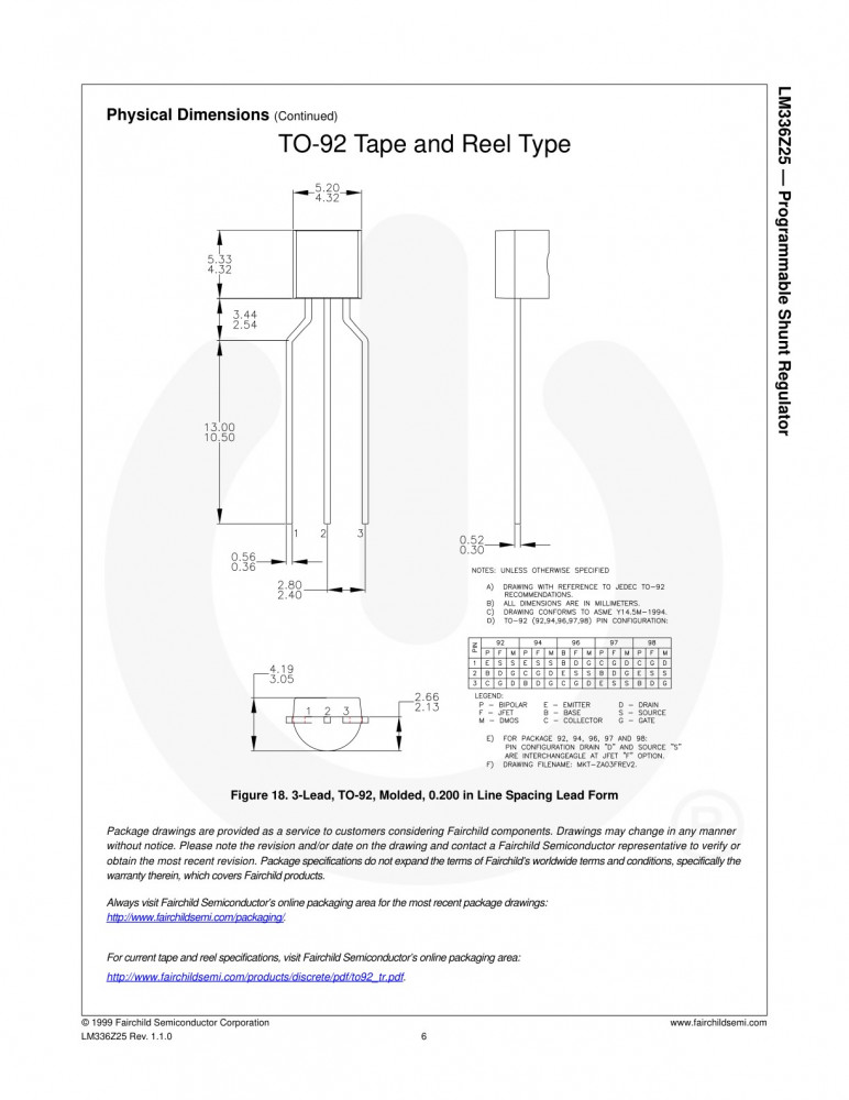 LM336Z25 datasheet page 7